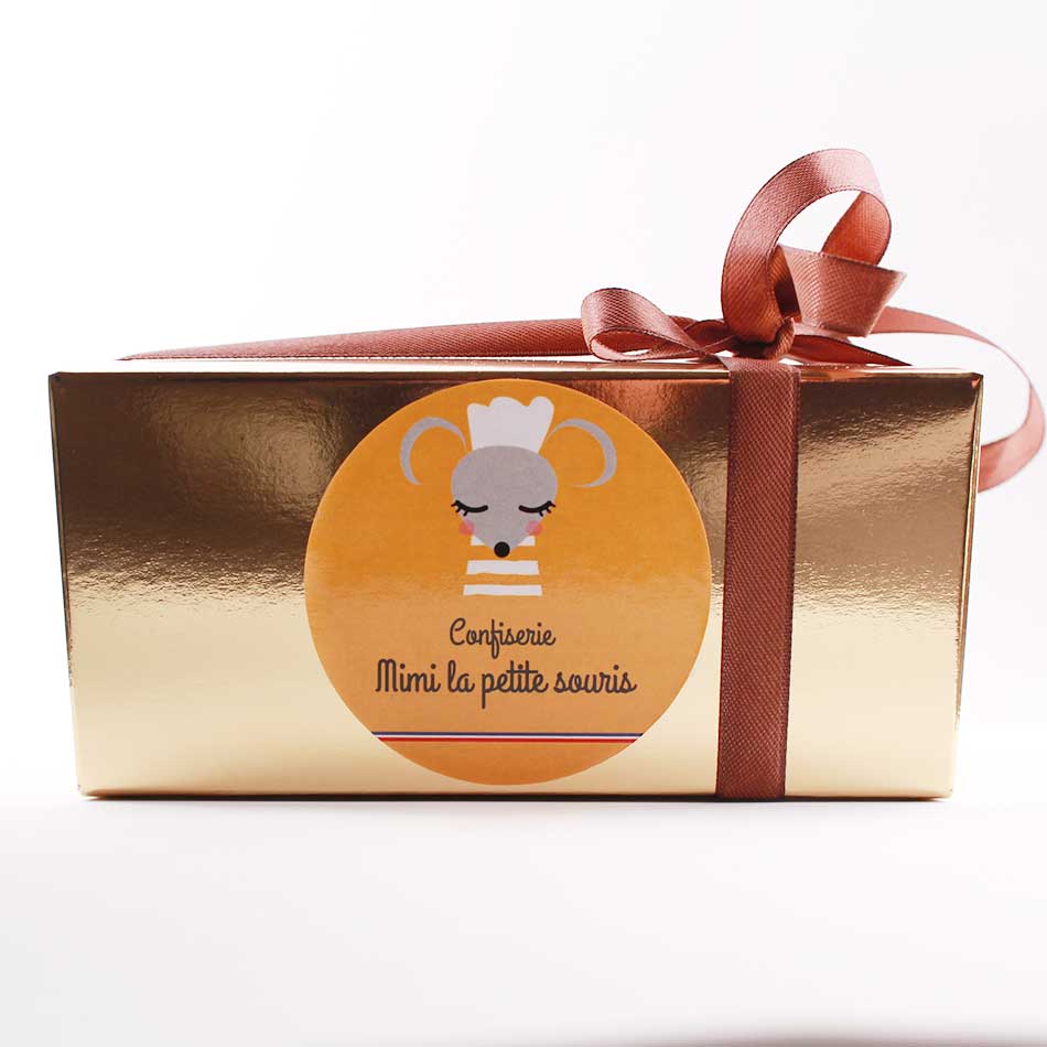 Sphère Chocolat Pistache - Mimi la petite souris
